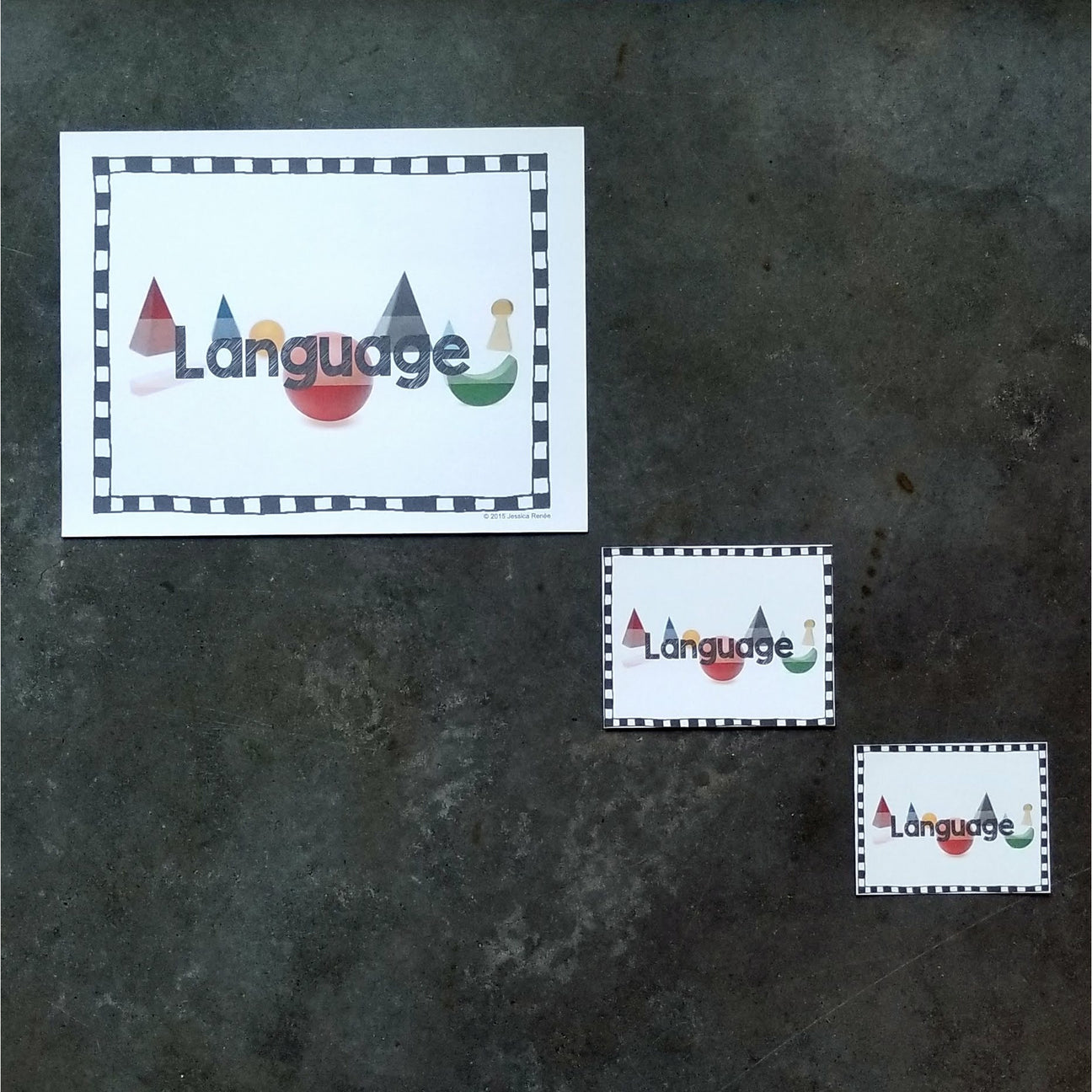 Montessori Classroom Area Labels with Real Images – JRMontessori