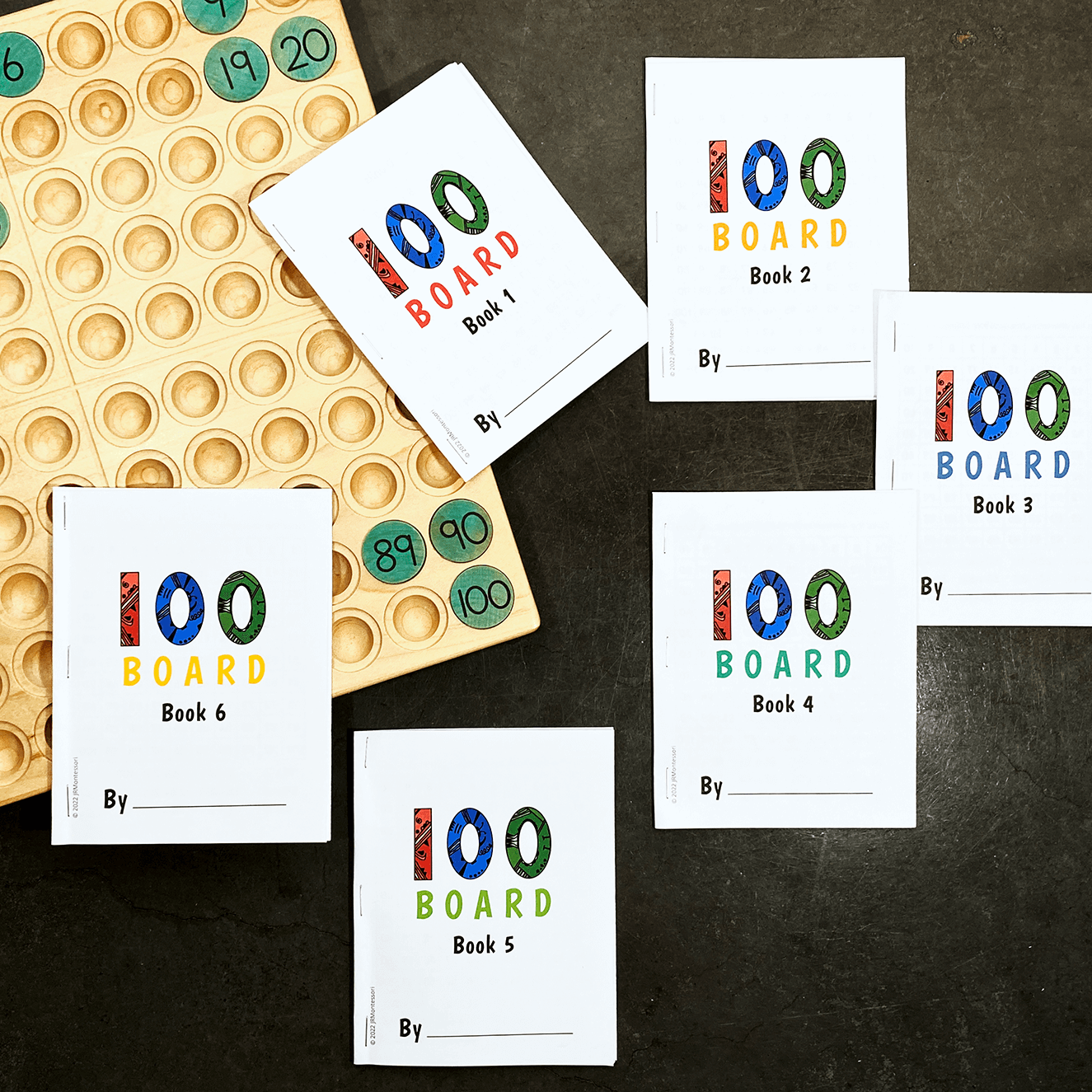 Montessori Math Hundred Board Booklets – JRMontessori