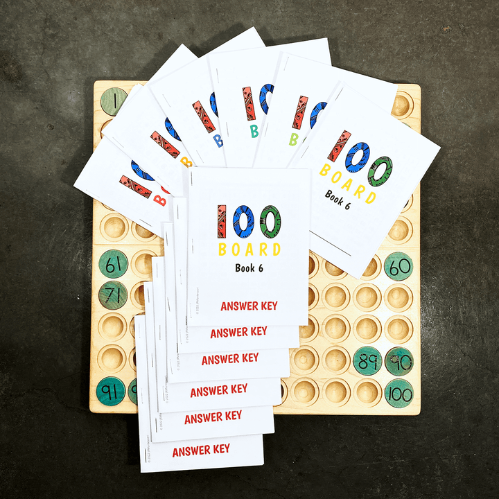 Montessori Math Hundred Board Booklets – JRMontessori