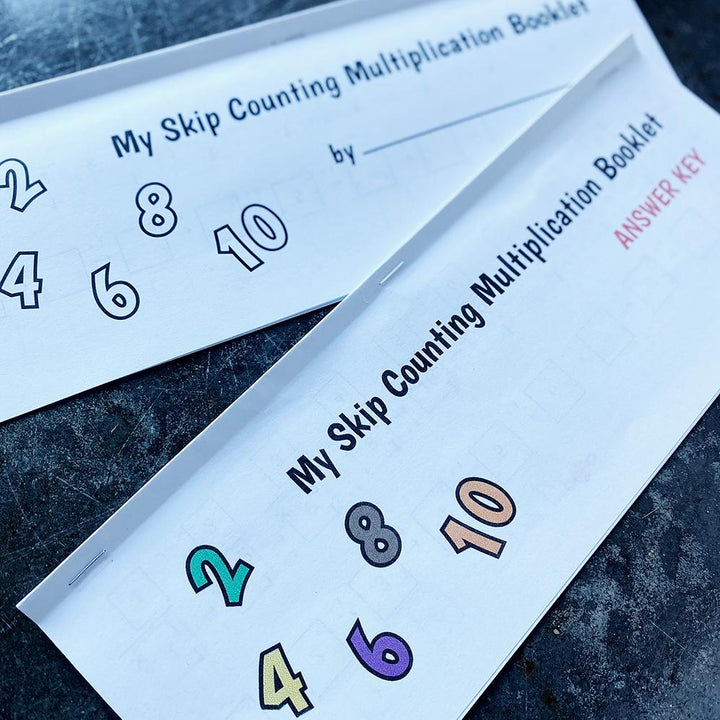 Montessori Skip Counting Multiplication Booklet – JRMontessori