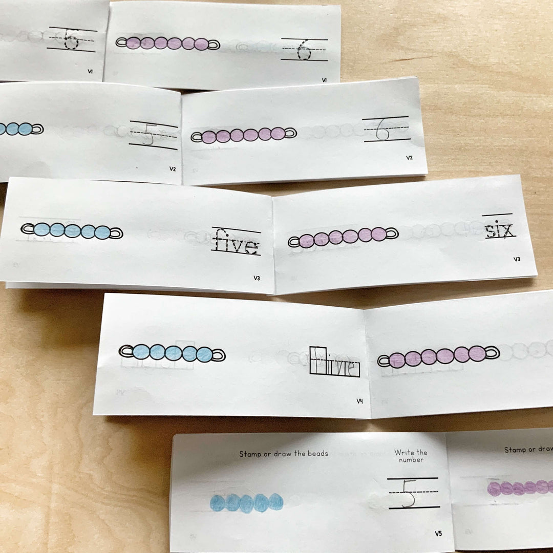 Montessori Math One to One Correspondence with the Bead Stair ...